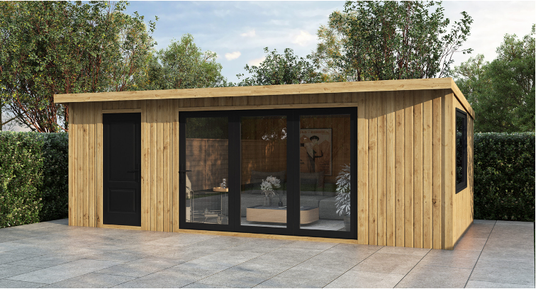Willow Timber Deluxe Combi Garden Room – Greener Sheds